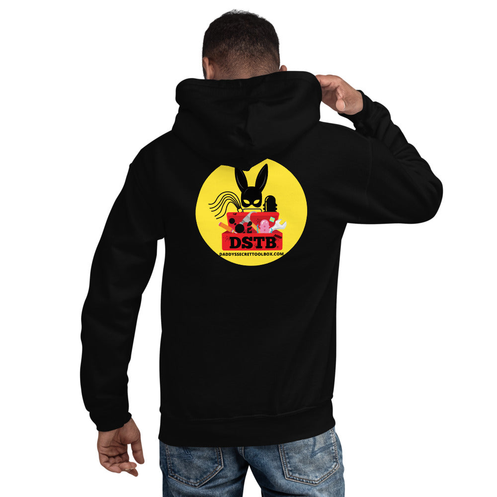 Our DSTB Logo Hoodie for gay men who like to bar hop and meet men ...
